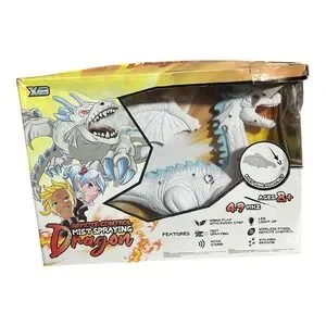 XIB | Toys | Xb Remote Control Mist Spraying White Dragon 49 Mhz | Poshmark